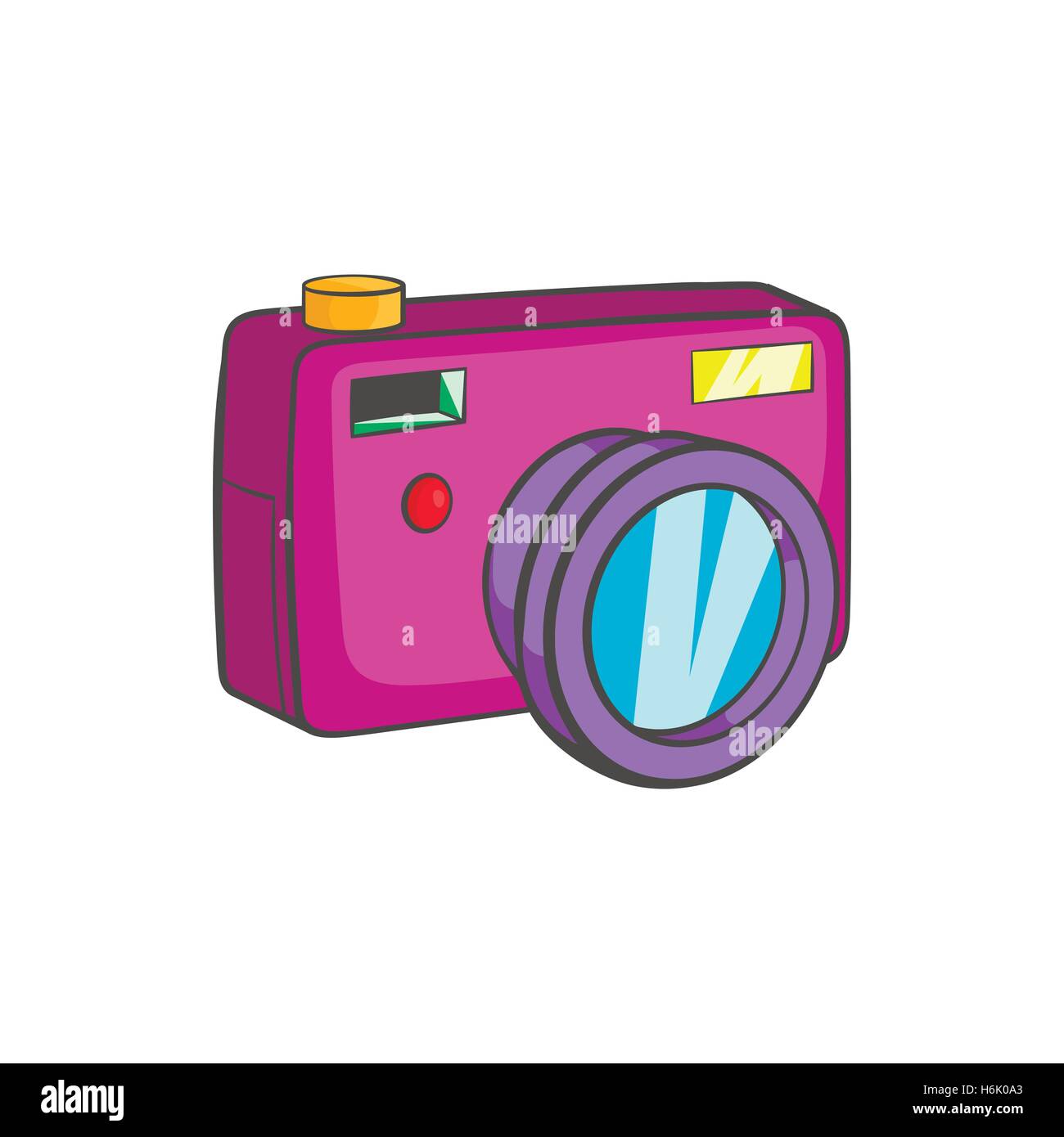 Camera icon, cartoon style Stock Vector Image & Art - Alamy
