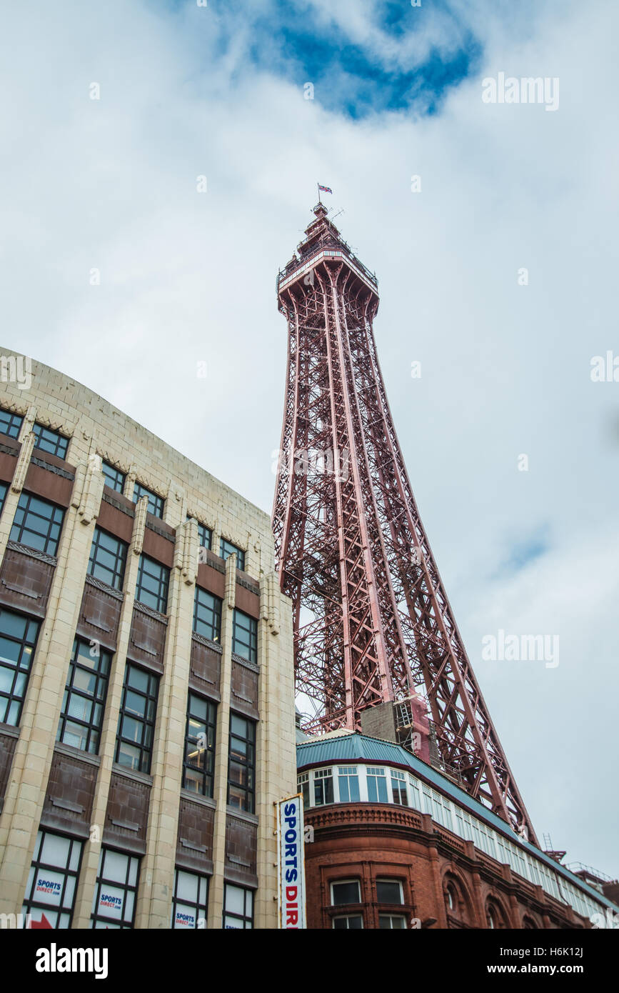 Blackpool tower building hi-res stock photography and images - Alamy