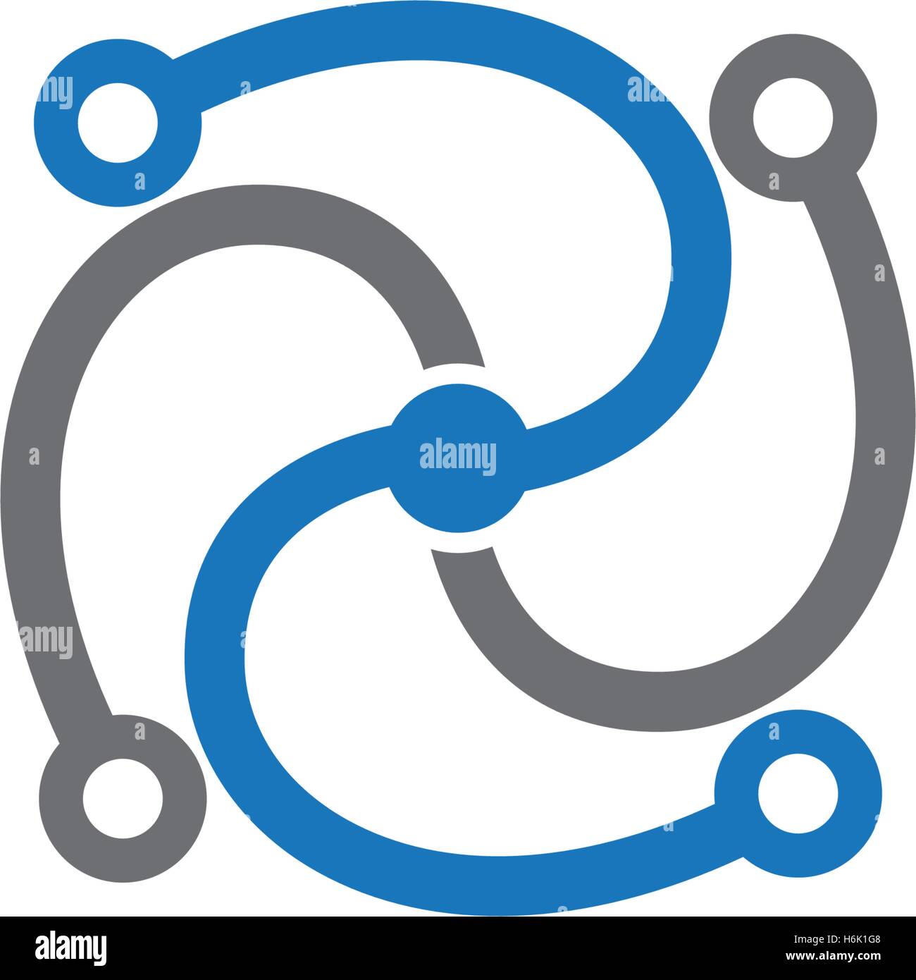 Cable, wires, wiring logo template vector icon Stock Vector Image & Art ...