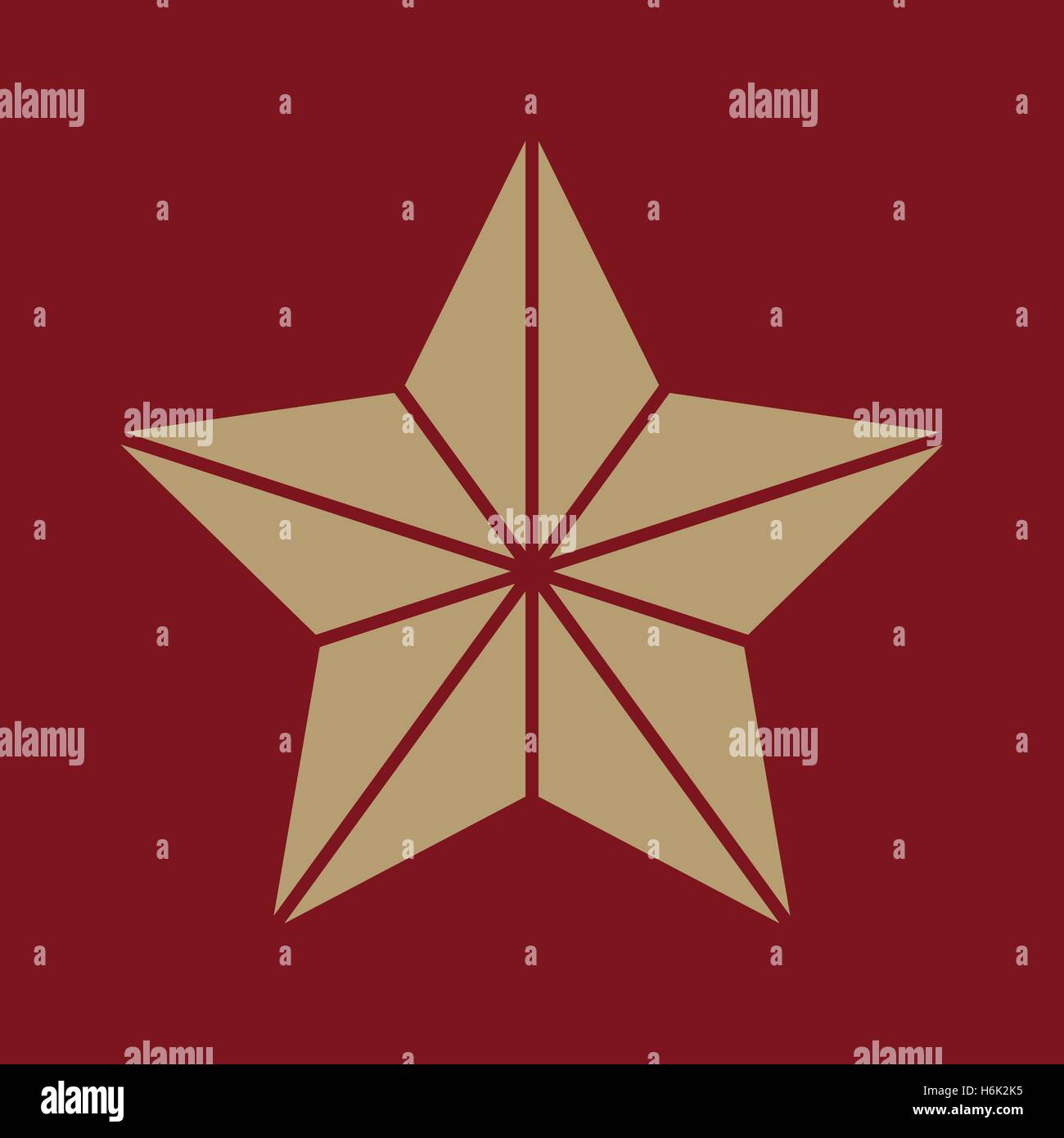 The star icon. Best and favorite, quality symbol. Flat Vector ...