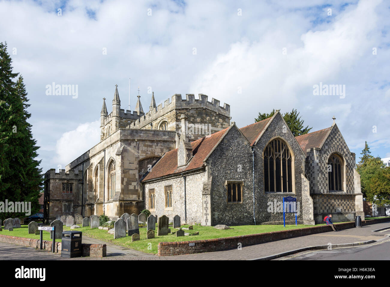 St Michael's Church, Church Square, Basingstoke, Hampshire, England ...