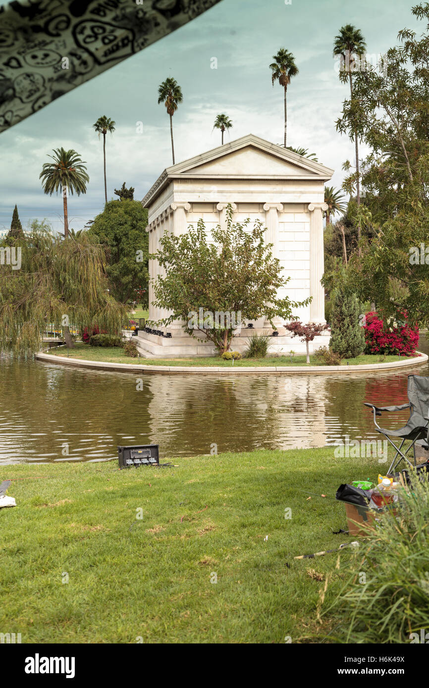 Mausoleum in hollywood forever hi-res stock photography and images - Alamy