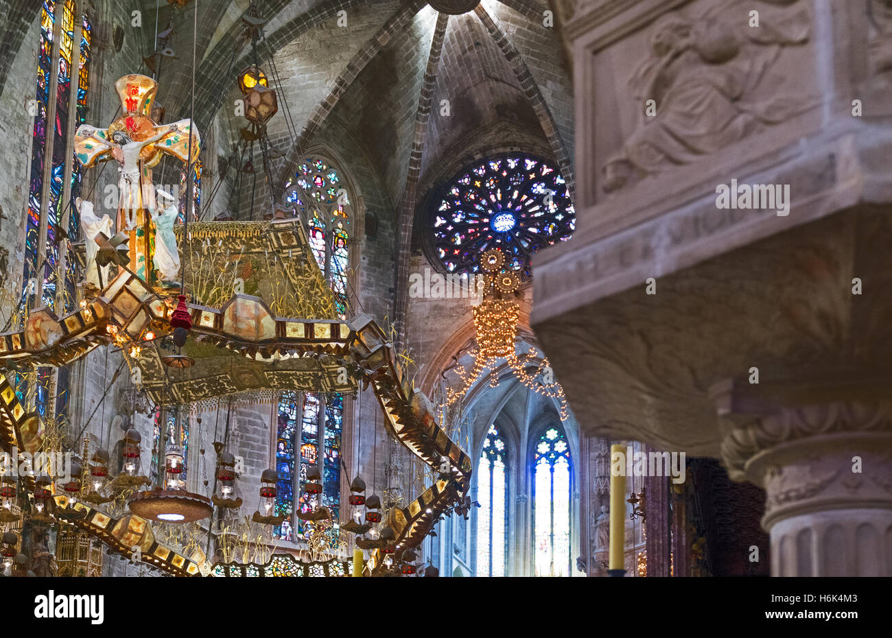 Palma de Majorca, Spain - September 27 20016: The canopy designed by ...
