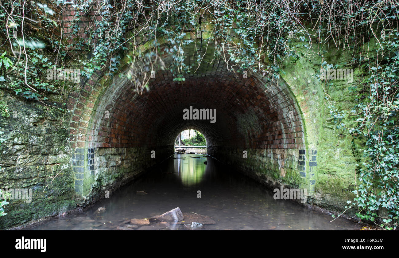 Culvert on the River Churn at City Bank Cirencester, Gloucestershire ...