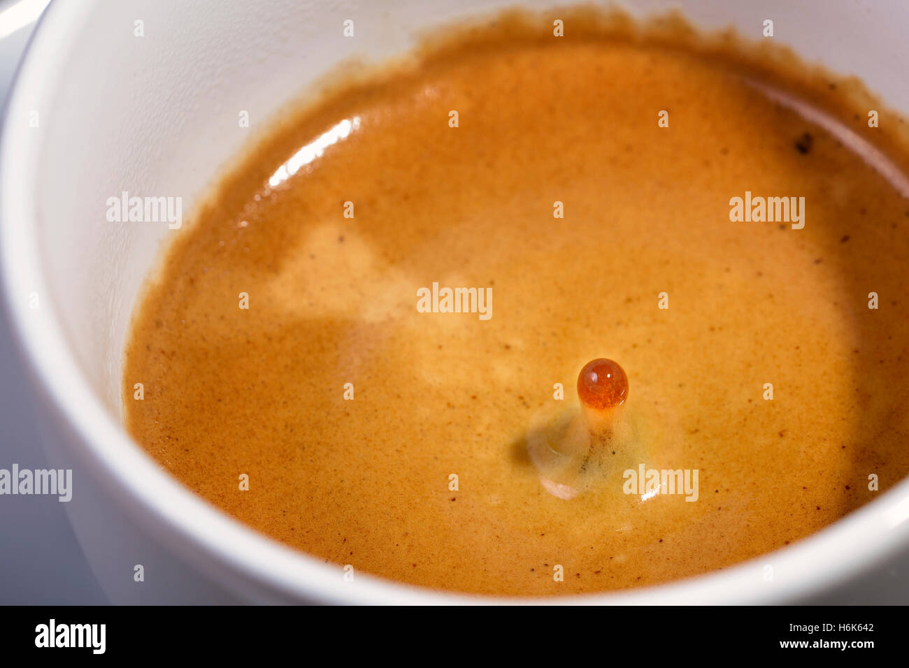 Coffee droplet hi-res stock photography and images - Alamy