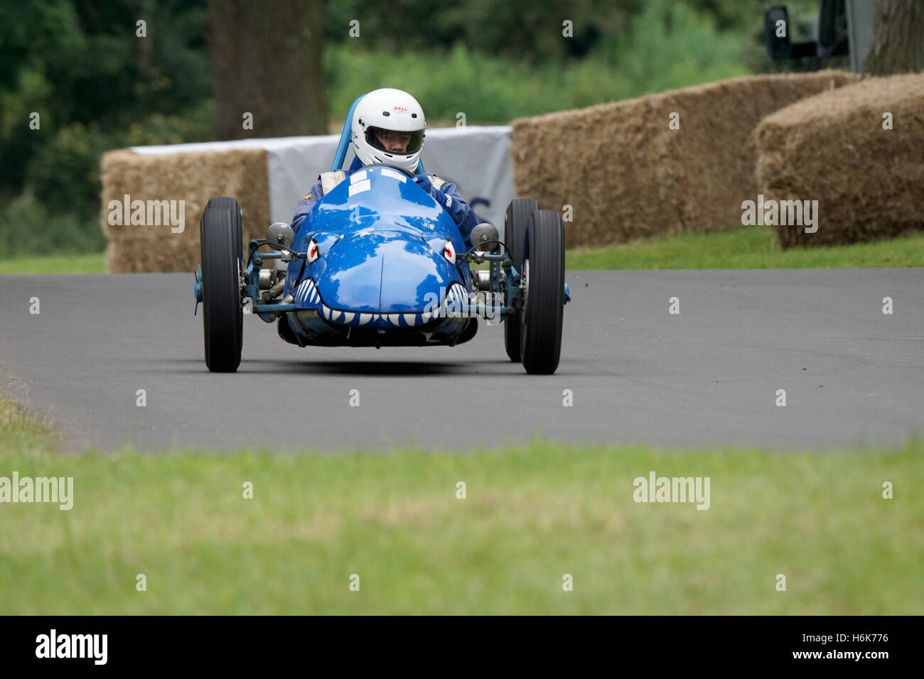 J B Jones aboard a 1955 Cousy No2 at The Chateau Impney Hillclimb 2016 ...