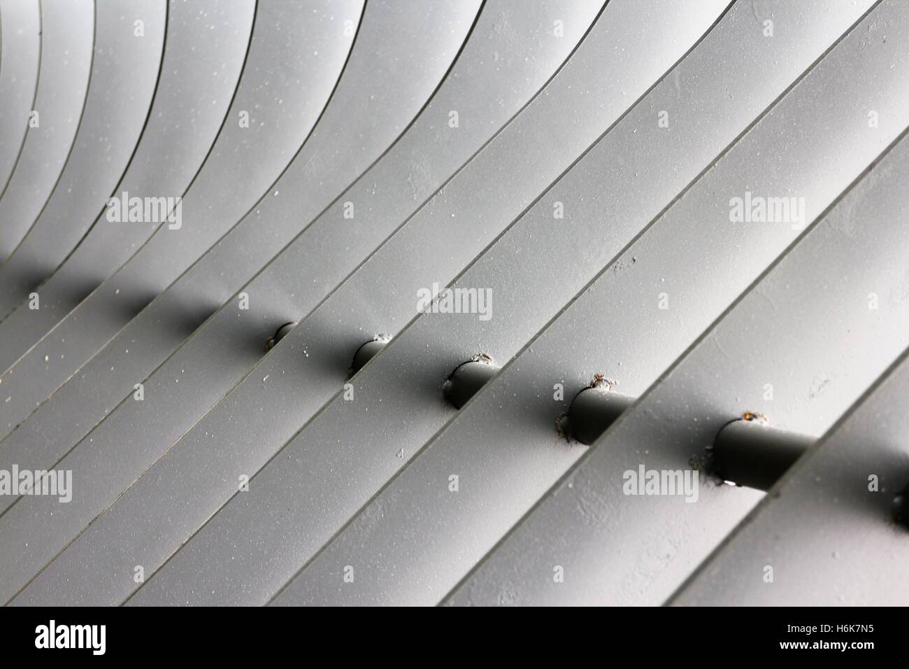 Steel fence abstract Stock Photo - Alamy