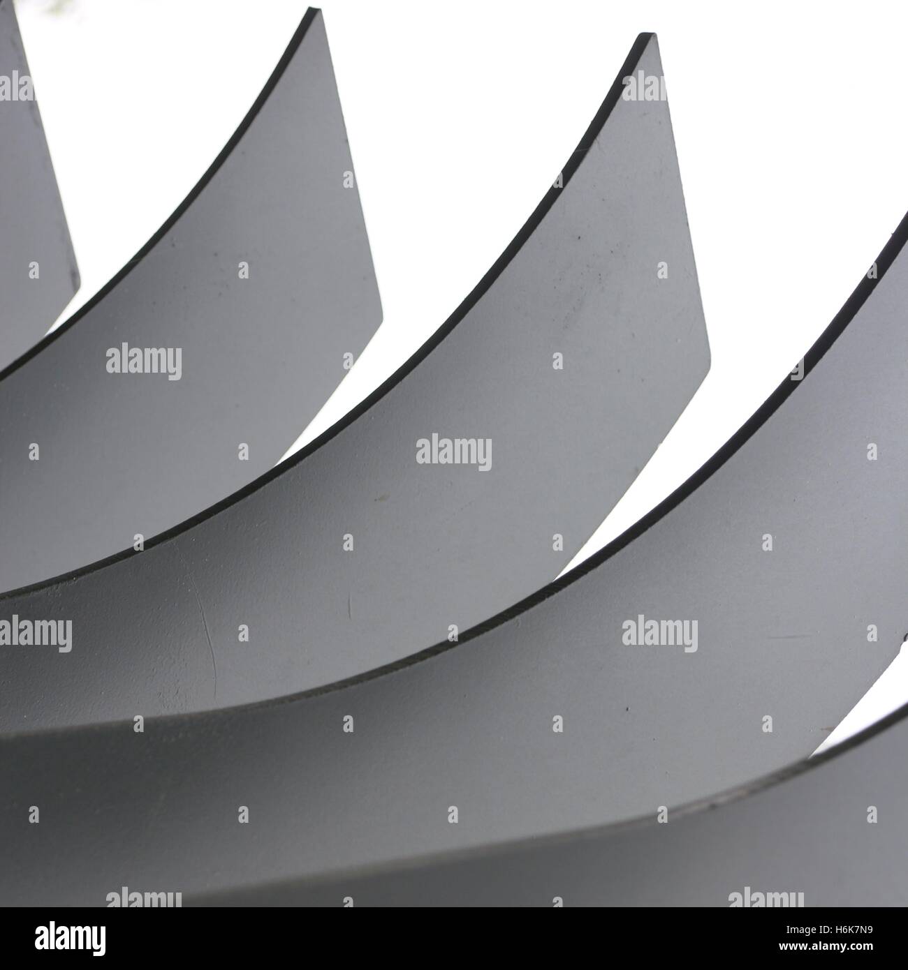 Steel fence abstract Stock Photo - Alamy