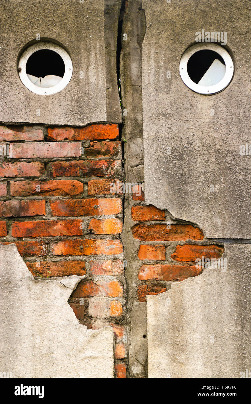 Rendered brick wall hi-res stock photography and images - Alamy