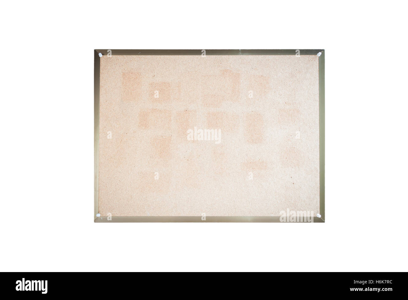 Blank board on white background, stock photo Stock Photo - Alamy