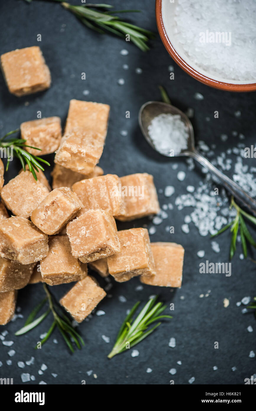 caramel all butter fudge, hand broken with sea salt. Cornish artisan ...