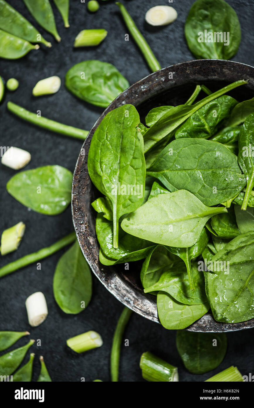 Love spinach heart green hi-res stock photography and images - Alamy