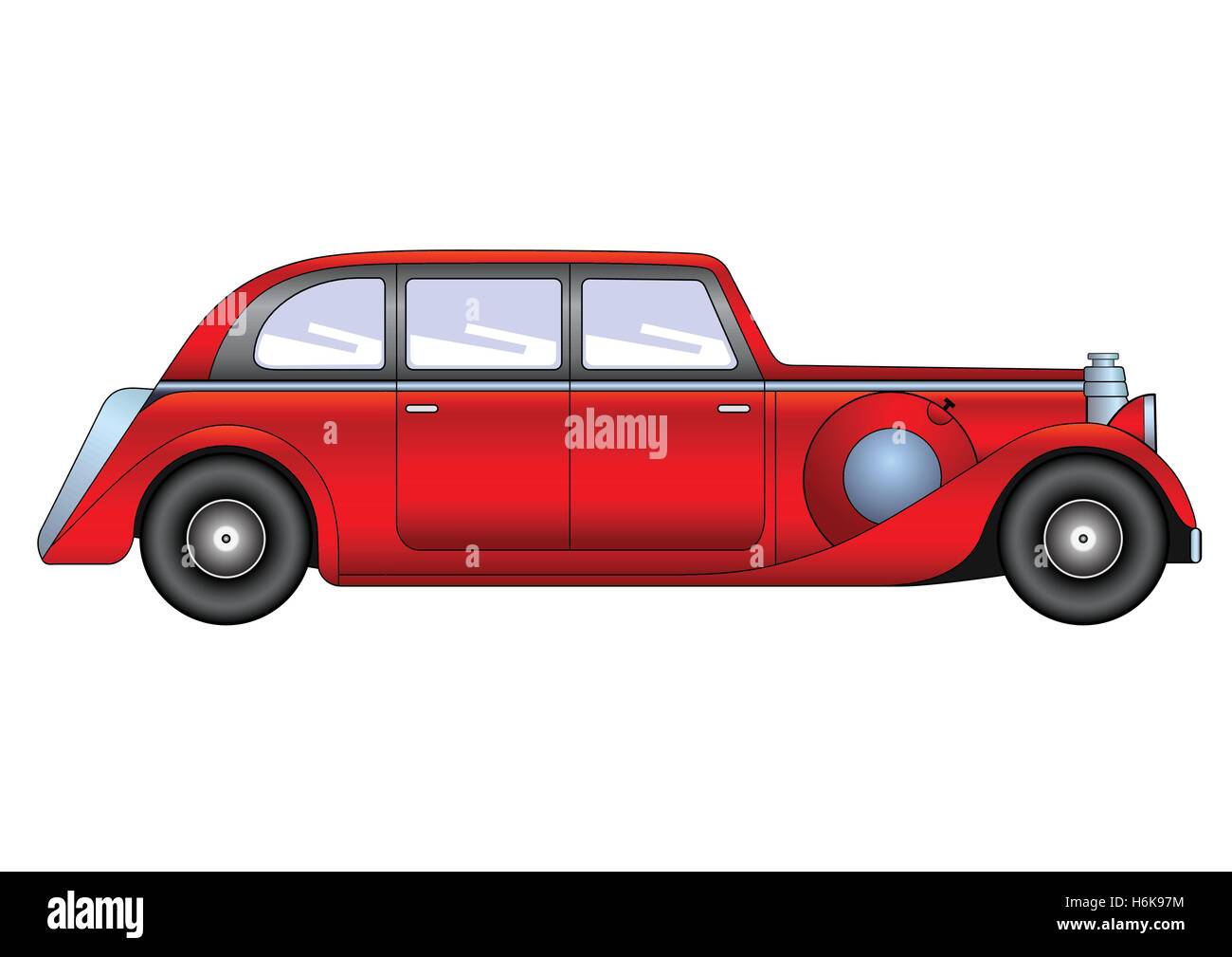 Saloon model car Stock Vector Images - Alamy