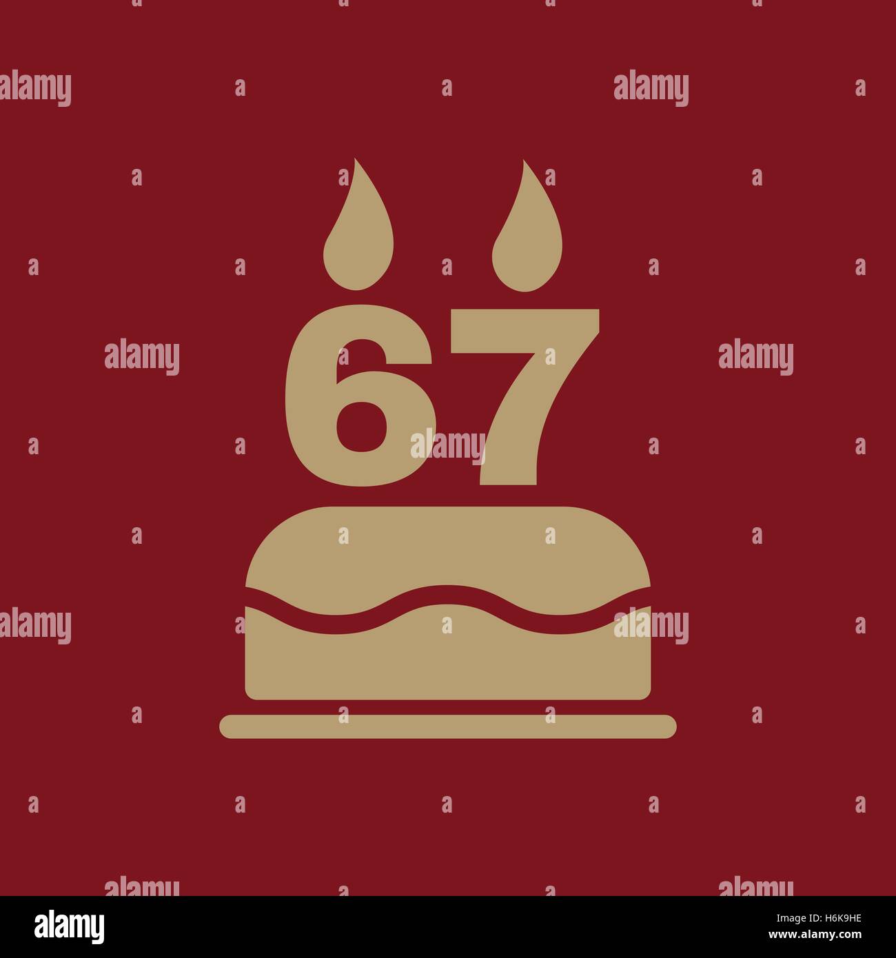 Number 67 Stock Vector Images - Alamy