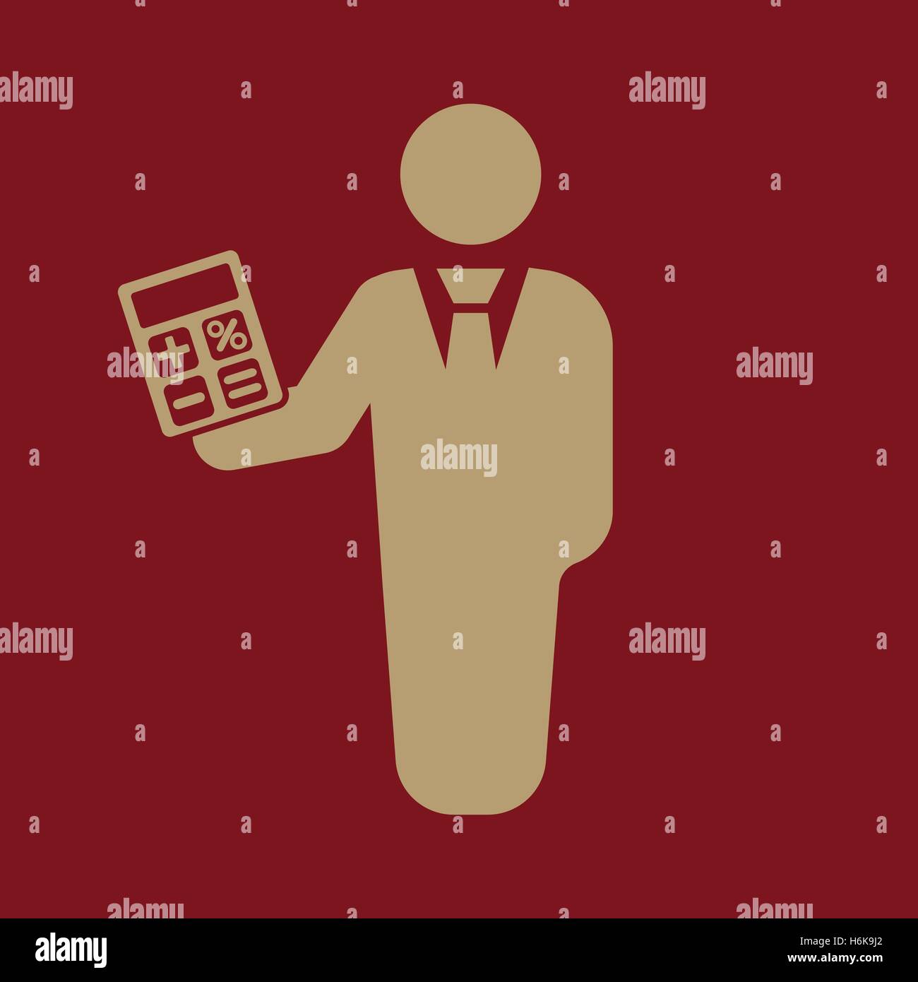 The financier avatar icon. Bank employee and banking, business ...