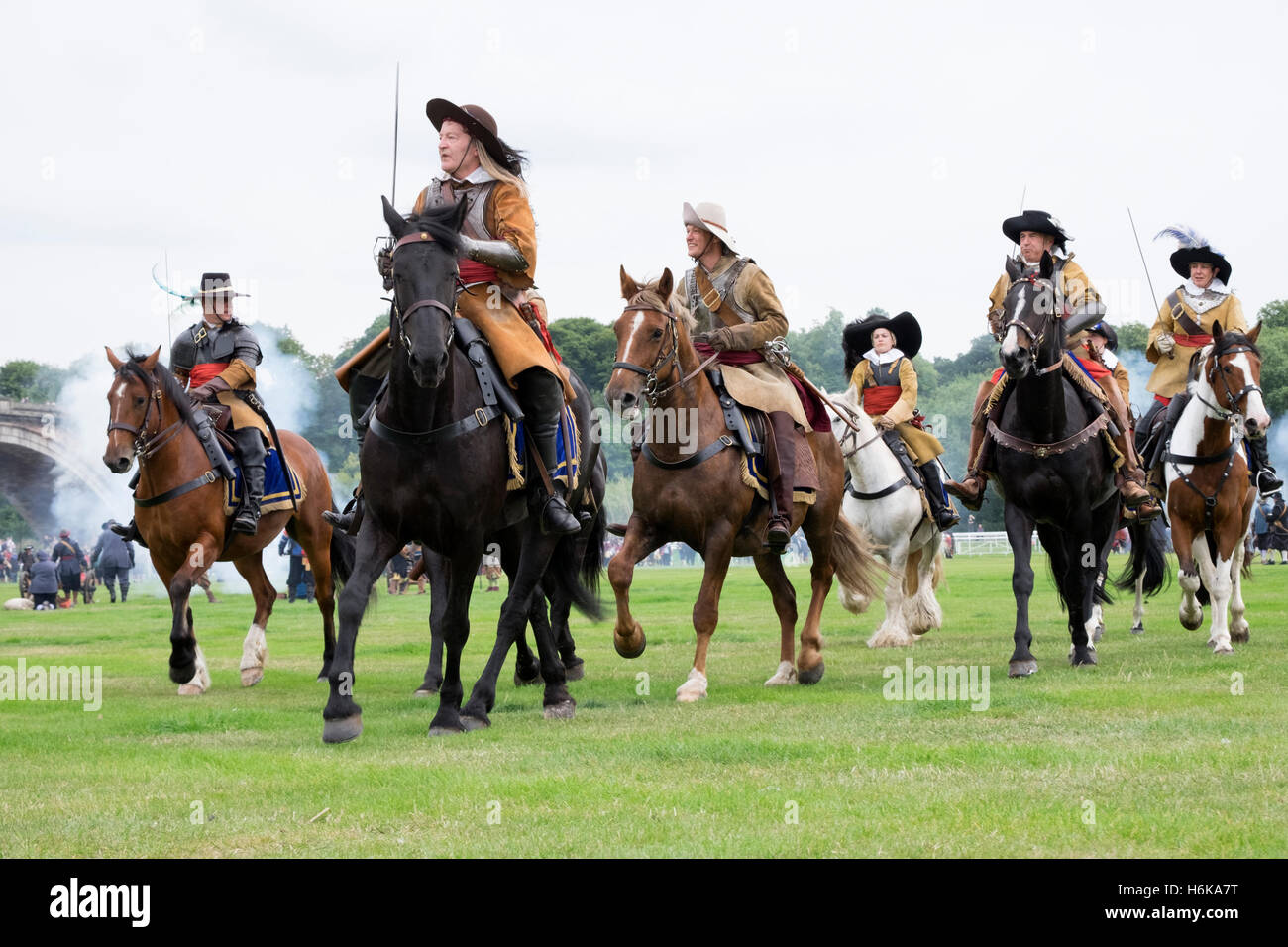 Historical Battle Reenactment Stock Photo - Alamy