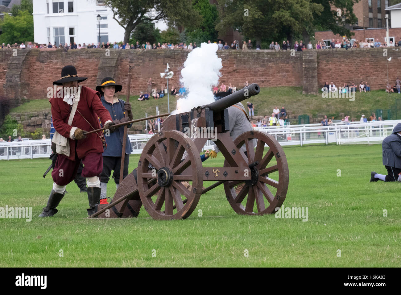 Historical Battle Reenactment Stock Photo - Alamy