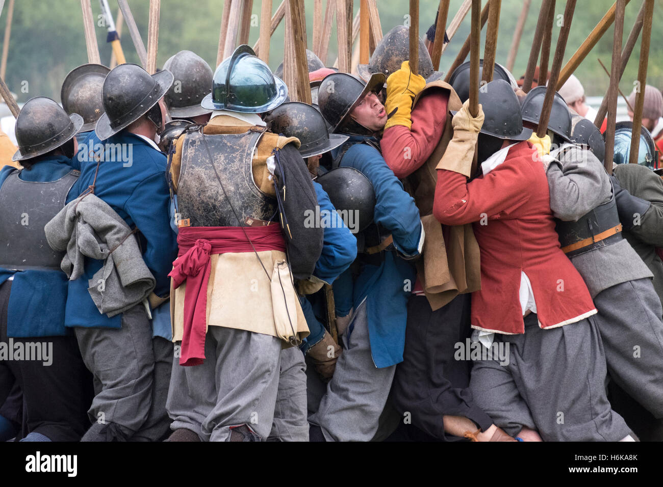 Historical Battle Reenactment Stock Photo - Alamy