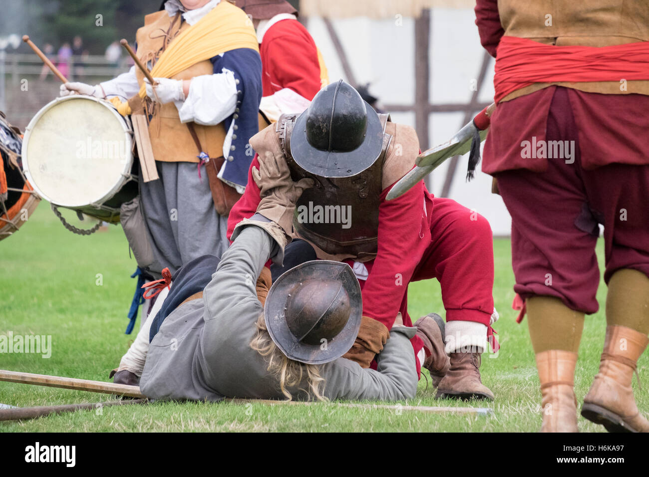 Historical Battle Reenactment Stock Photo - Alamy