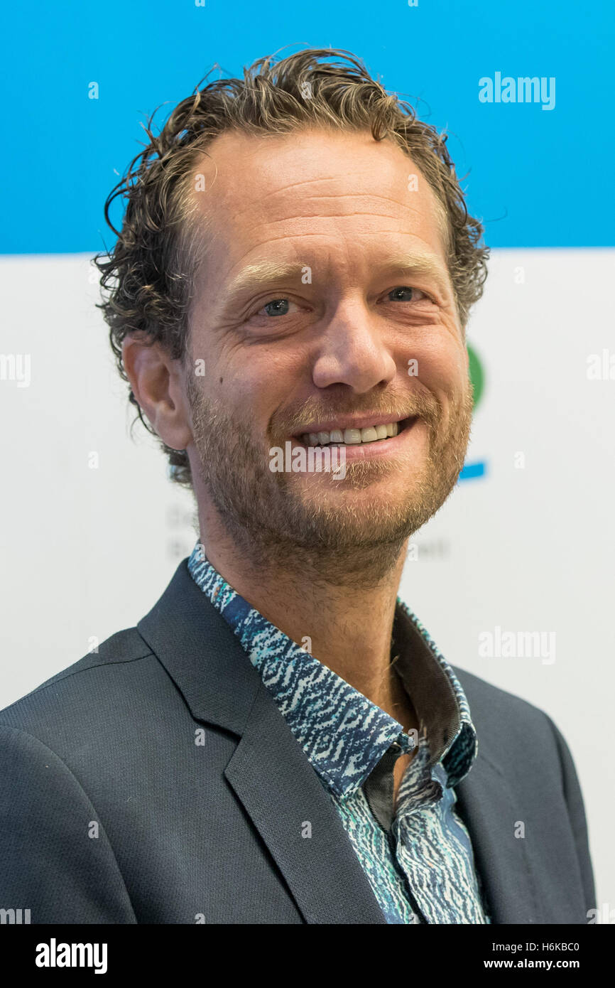 Wuerzburg, Germany. 30th Oct, 2016. Bas van Abel, winner of the German ...