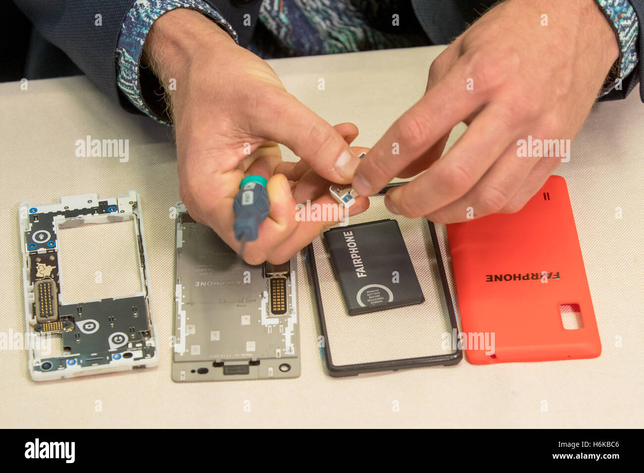 Wuerzburg, Germany. 30th Oct, 2016. Bas van Abel, winner of the German ...