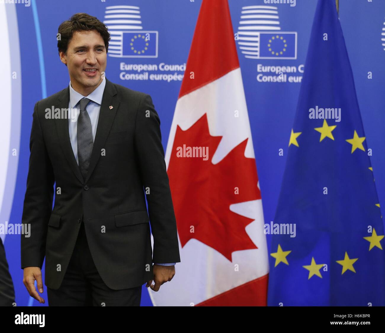 Eu canada summit hi-res stock photography and images - Alamy