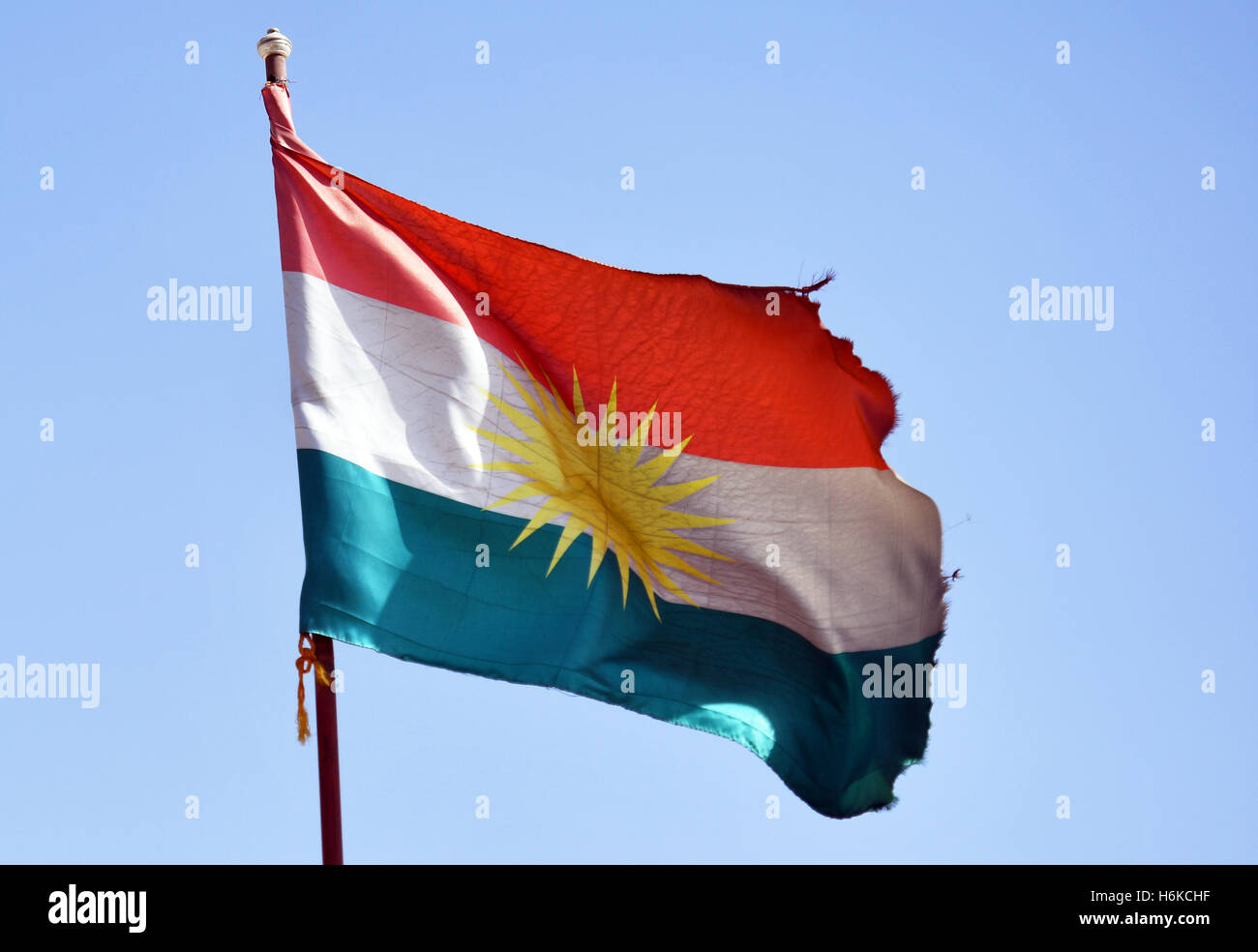 Flag Of Kurdistan Stock Photos & Flag Of Kurdistan Stock Images - Alamy