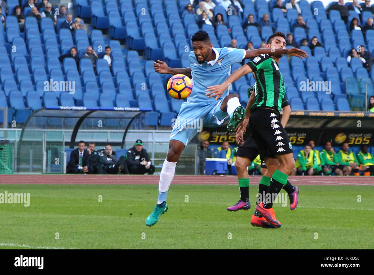 Stadium Olimpico, Rome, Italy. 30th Oct, 2016. Serie A football league ...