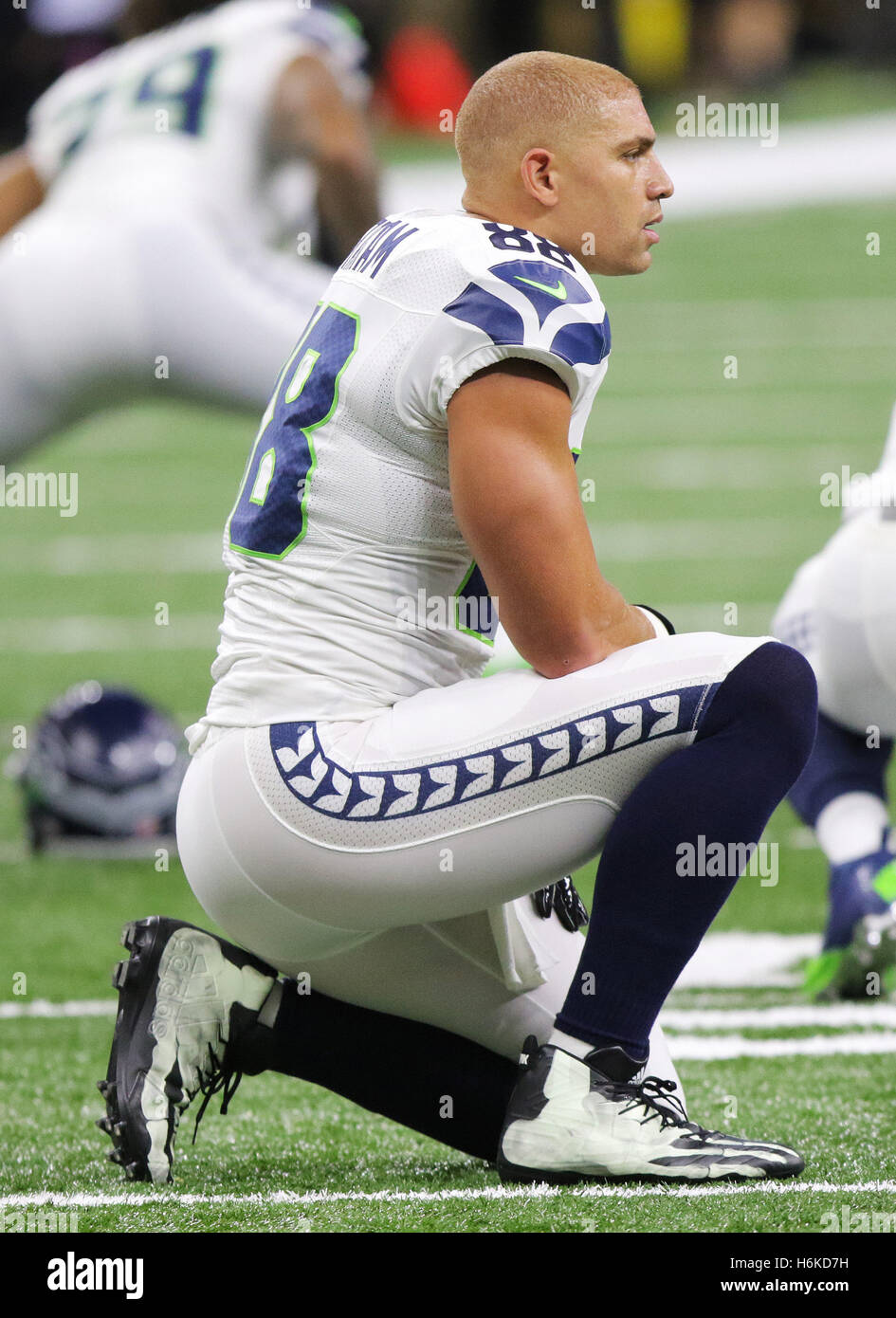 New Orleans, LOUISIANA, USA. 30th Oct, 2016. Seattle Seahawks tight end ...