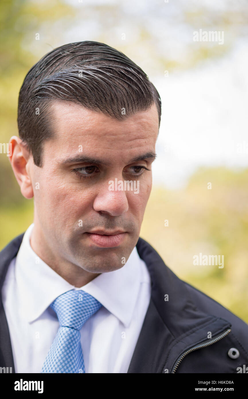 Merrick, New York, USA. 29th Oct, 2016. New York State Senator MICHAEL ...