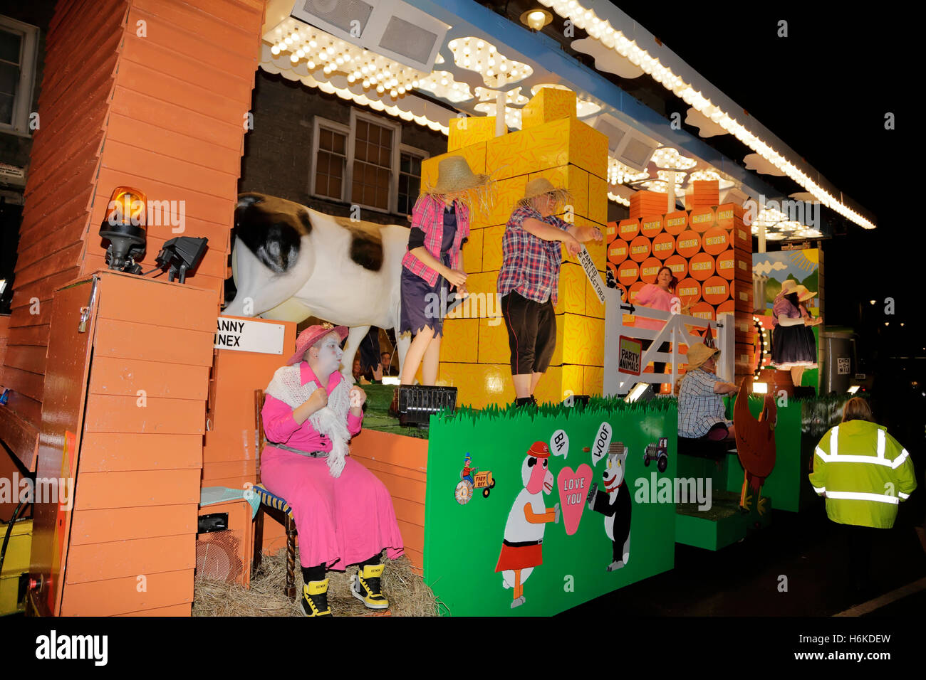 Dancers On A Carnival Float High Resolution Stock Photography and ...