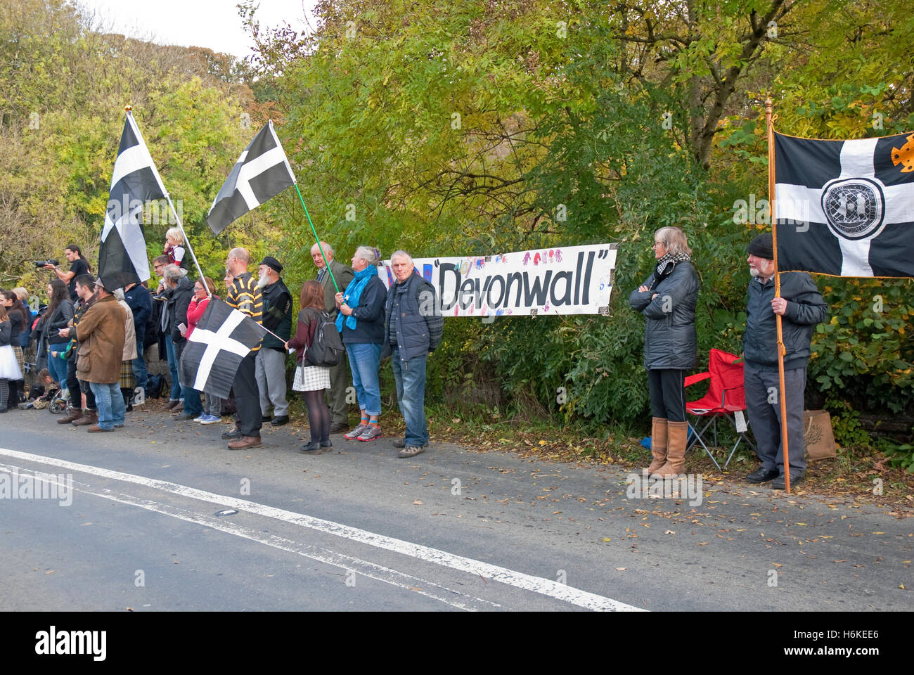 Cornish devon border hi-res stock photography and images - Alamy