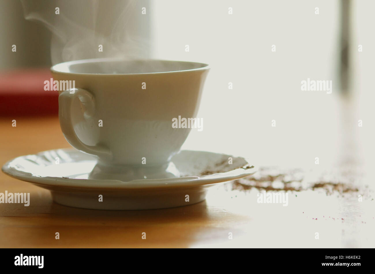 Smoke white coffee hi-res stock photography and images - Alamy