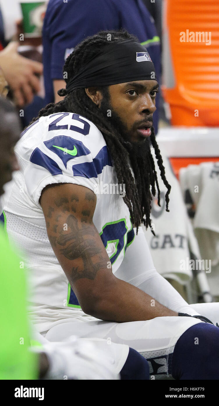Seattle seahawks cornerback richard sherman hi-res stock photography ...