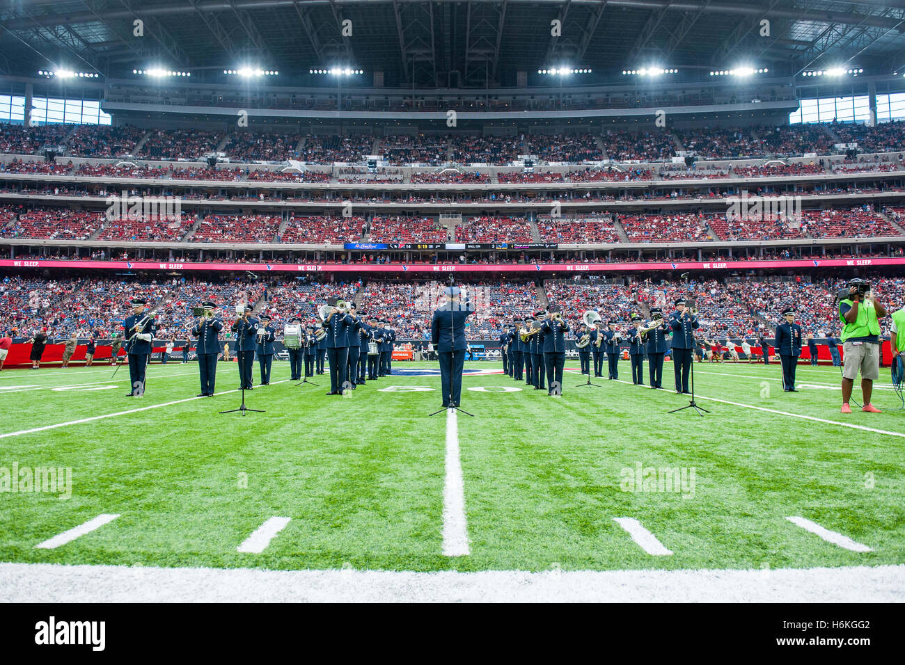 Houston, Texas, USA. 30th Oct, 2016. The U.S. Air Force Band of the ...