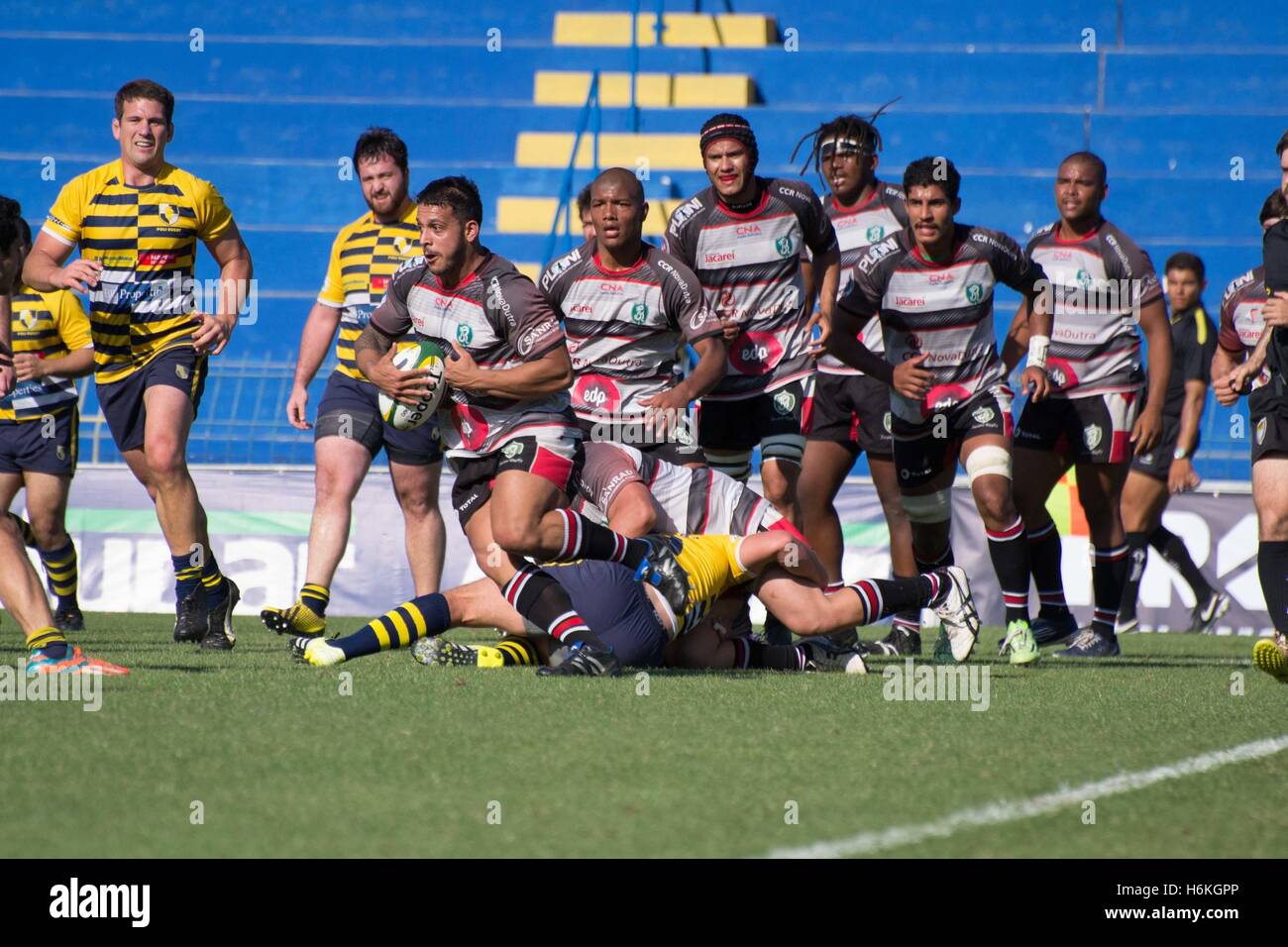 SÃO JOSÉ DOS CAMPOS, SP - 30.10.2016: FINAL DA TAÇA TUPI DE RUGBY ...