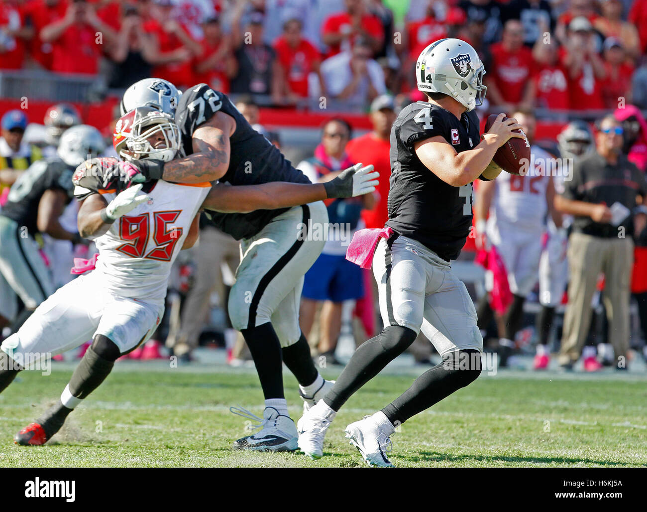 Tampa, Florida, USA. 30th Oct, 2016. JIM DAMASKE | Times .Raiders ...
