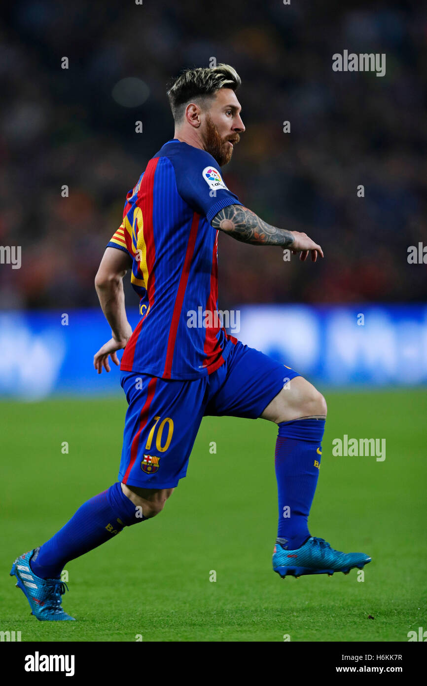Barcelona, Spain. © D. 29th Oct, 2016. Lionel Messi (Barcelona ...