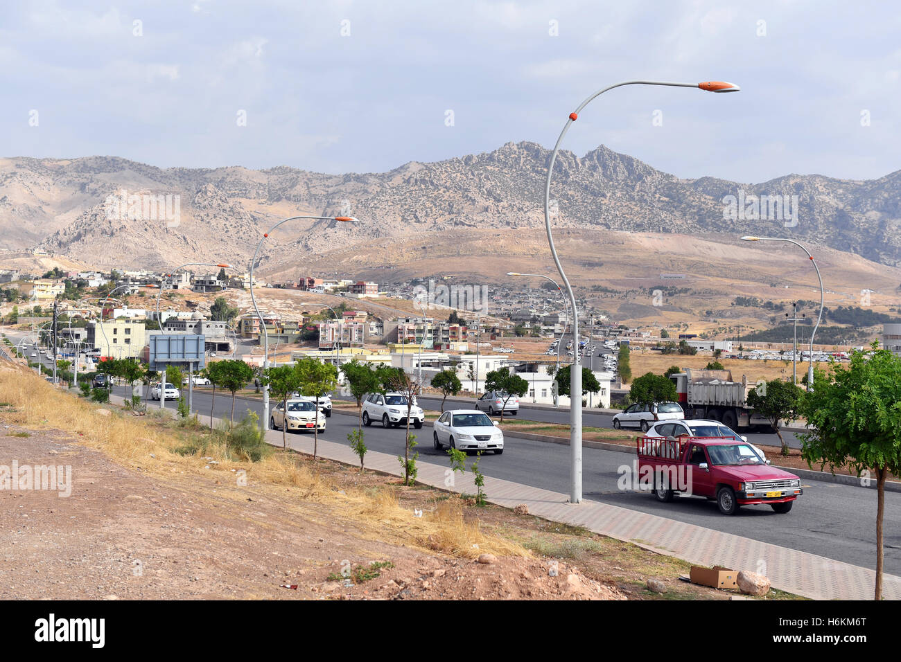 Aqrah, Iraq. 19th Oct, 2016. A view of Aqrah, Iraq, 19 October 2016 ...