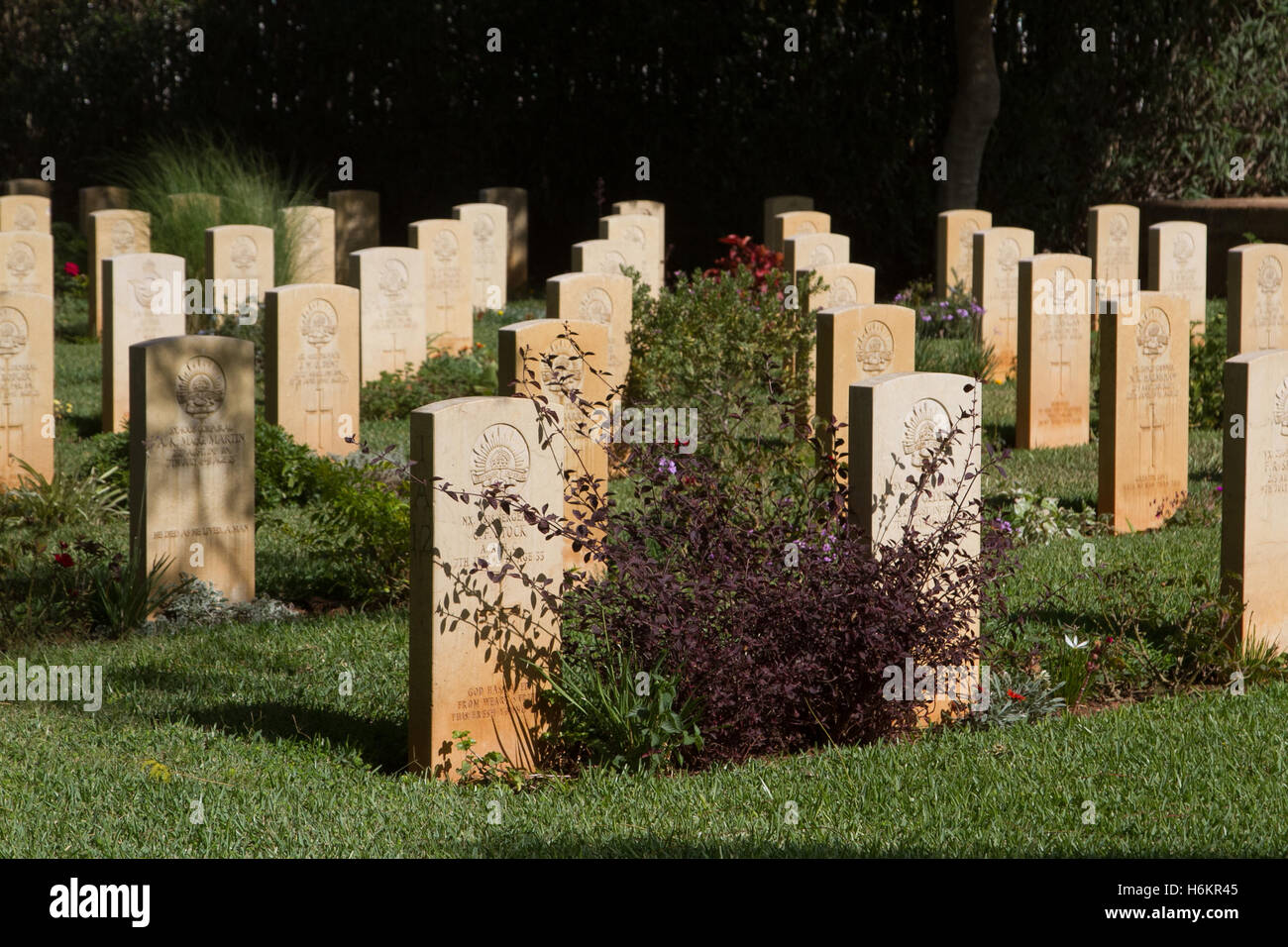 Beirut Lebanon. 31st October 2016. Groundsmen prepare the Commonwealth ...