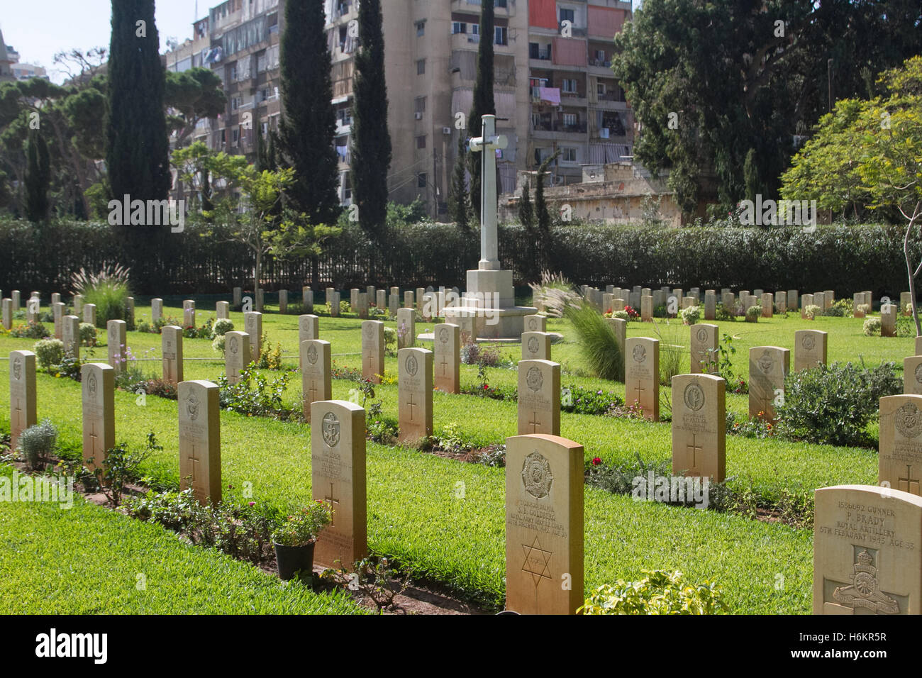 Beirut war cemeteries hi-res stock photography and images - Alamy