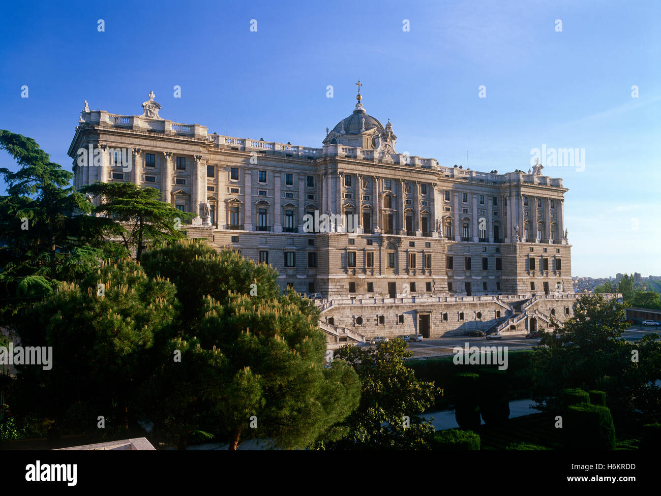 The Royal Palace, Madrid, Spain Stock Photo - Alamy