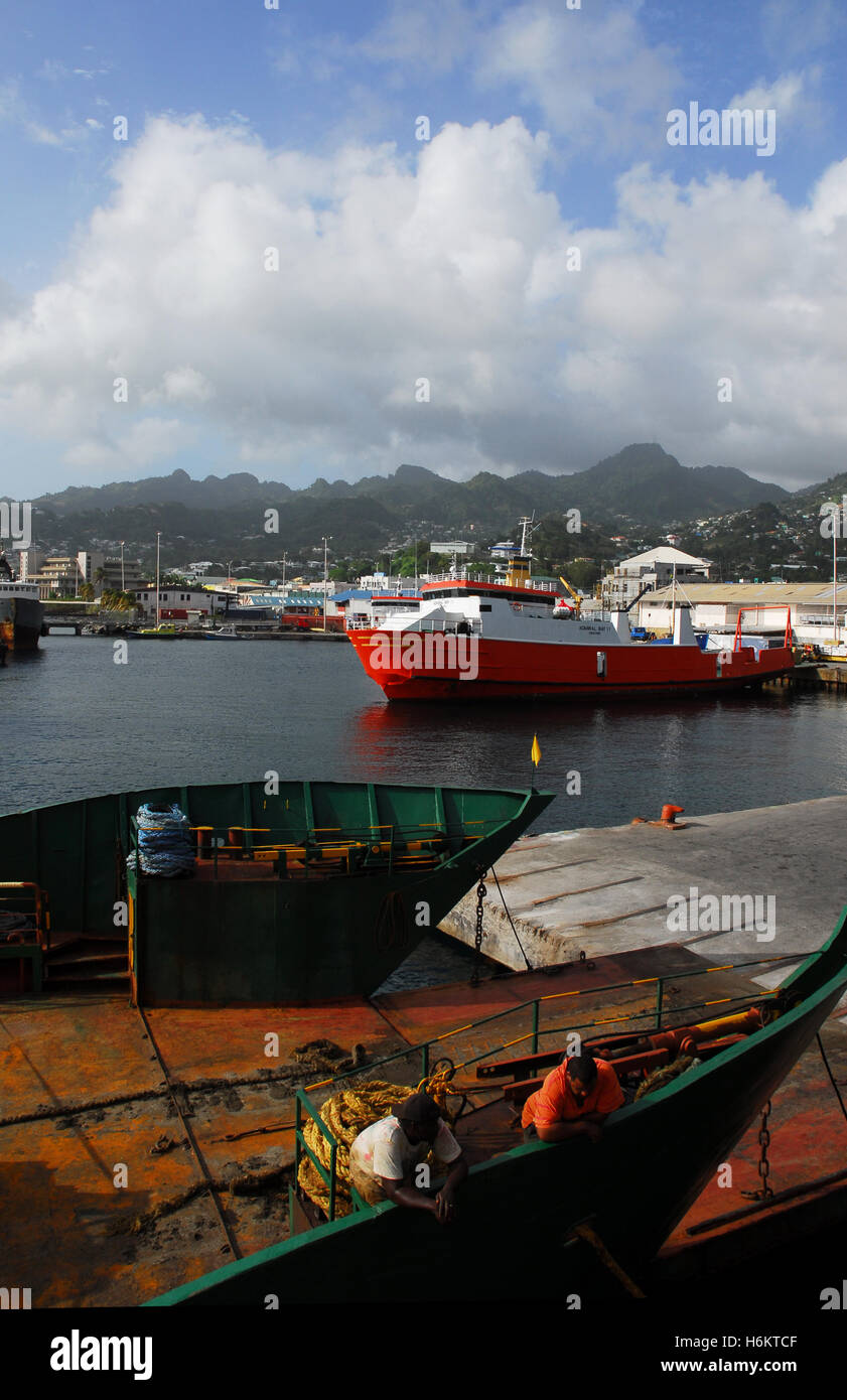 The ferry terminal at kingstown hi-res stock photography and images - Alamy