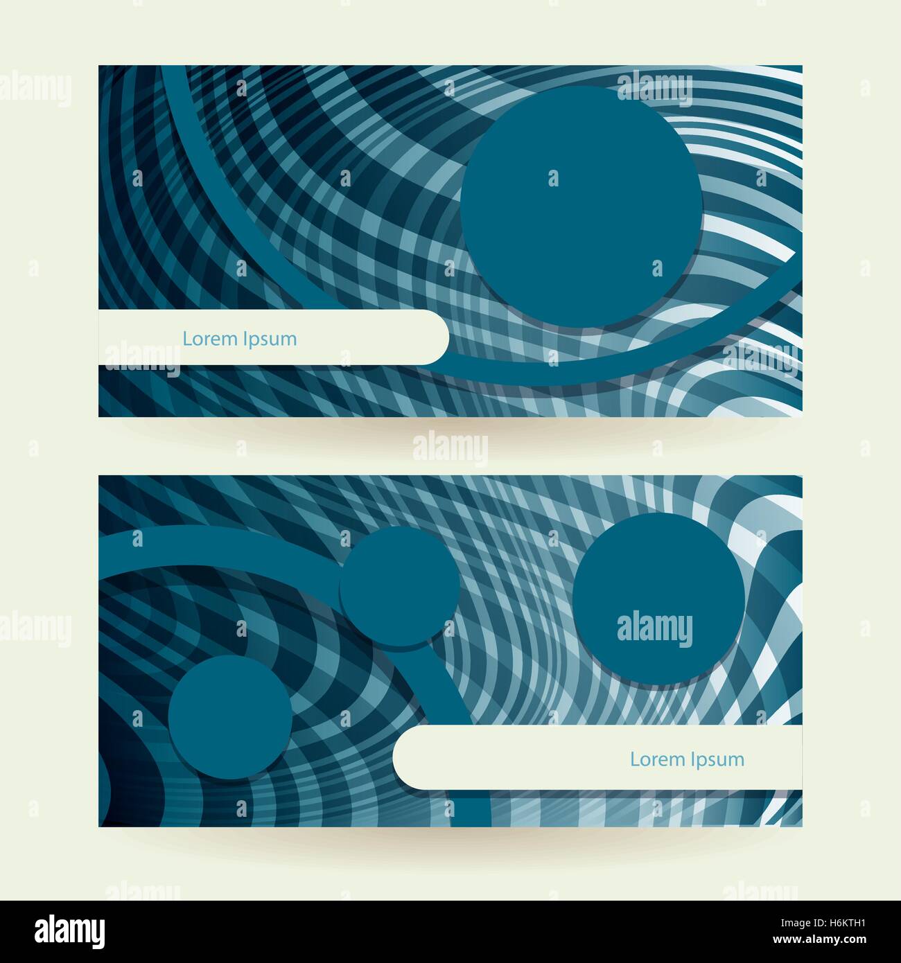 horizontal abstract blue elipse futuristic flyer template background ...