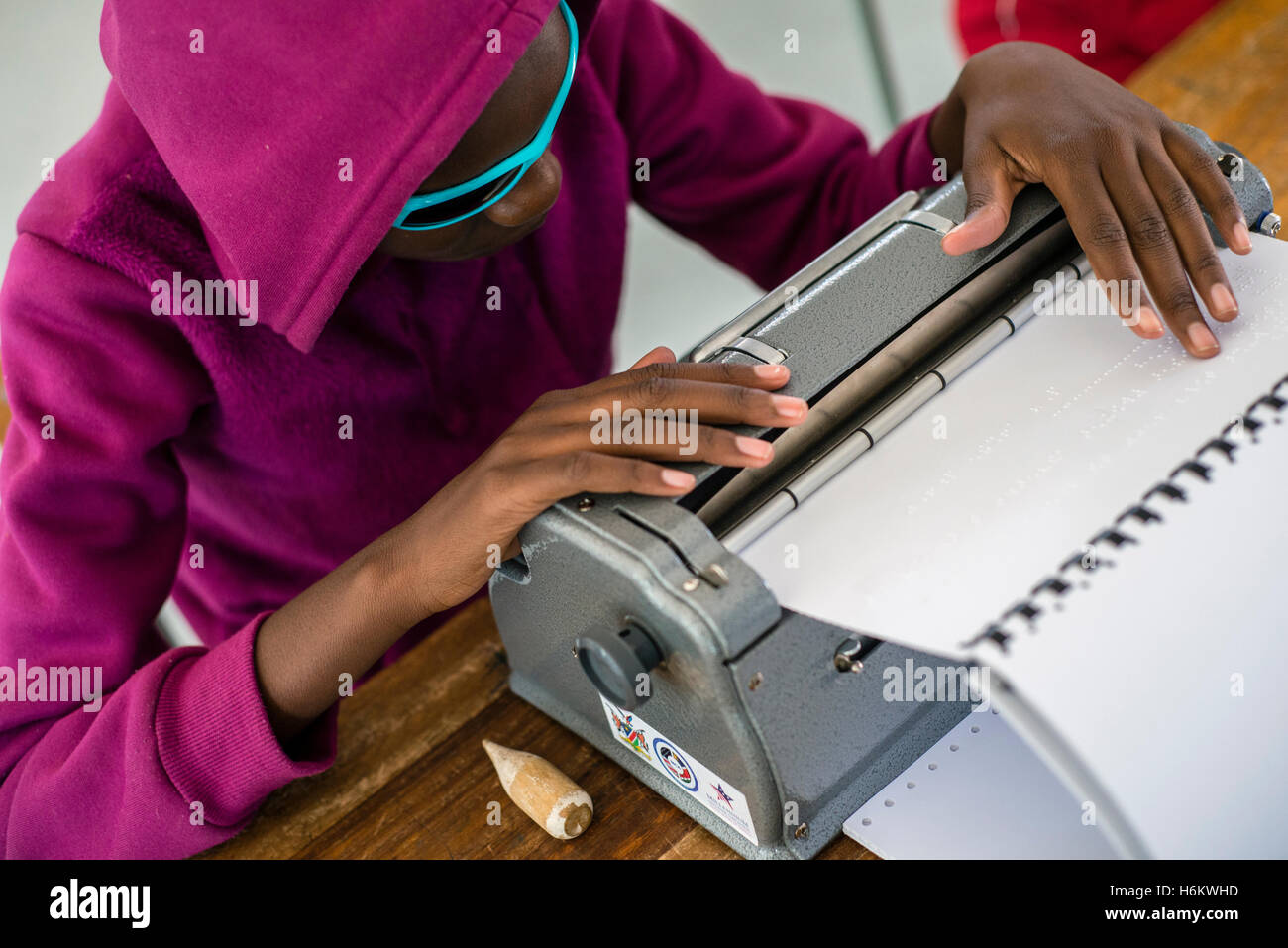 African school children hands up hi-res stock photography and images ...