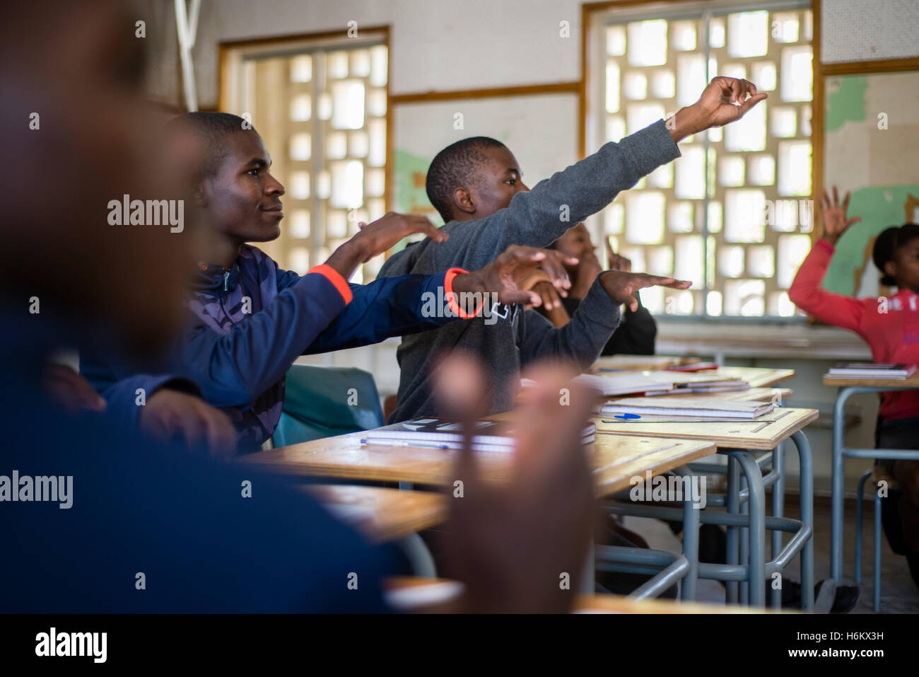 Learners classroom african hi-res stock photography and images - Alamy