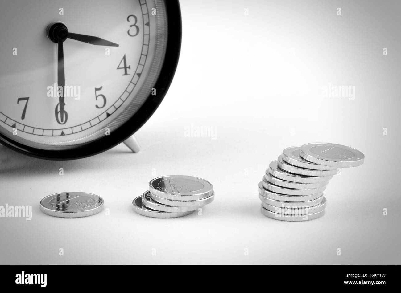 Time is money, a conceptual business shot Stock Photo - Alamy