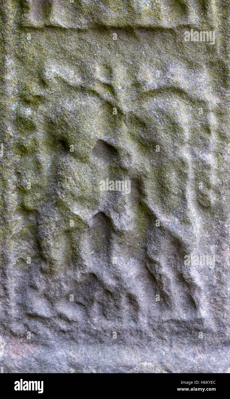 Adam and Eve stone carved in Ardboe High Cross, Ardboe, County Tyrone ...