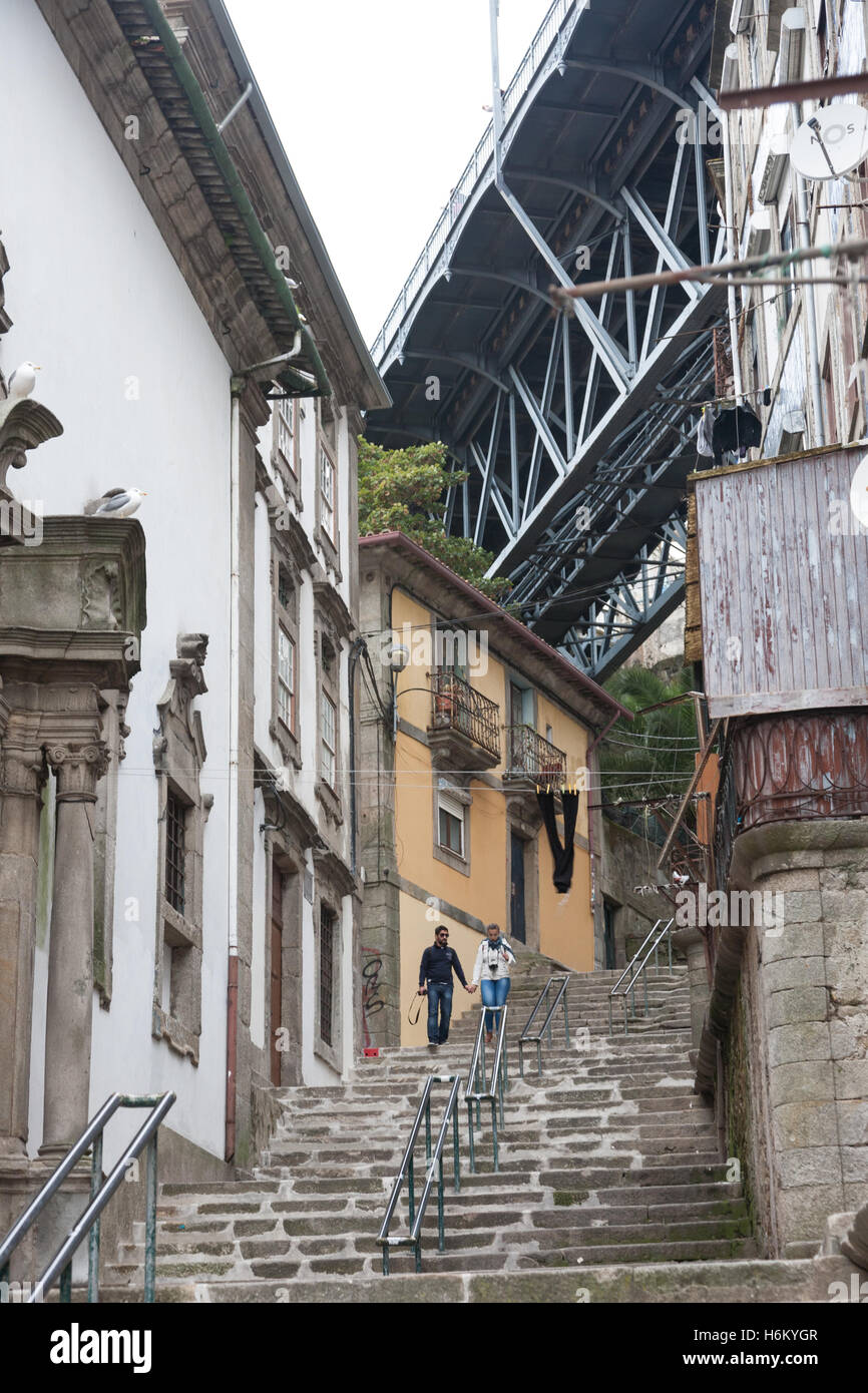 Steps, Porto, Portugal Stock Photo - Alamy