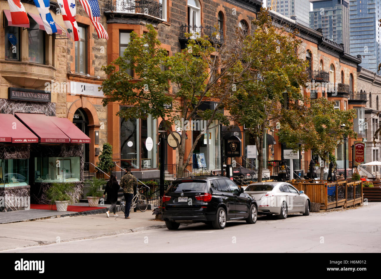 Crescent street montreal hi-res stock photography and images - Alamy